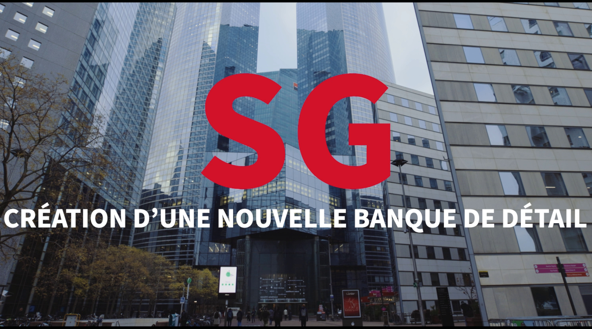SG, un nouveau modèle de banque de détail en France - Société Générale
